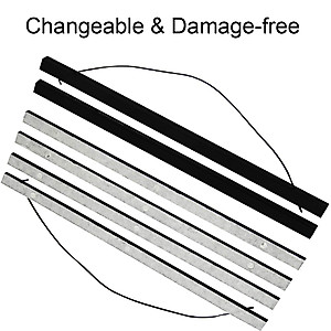 Miaowater Magnetic Poster Frame Hanger,12x16 12x18 12x20 12x24 Light Wood Wooden Magnet Frames Hangers for Photo Picture Art Canvas Print Artwork Wall Hanging Black 12''