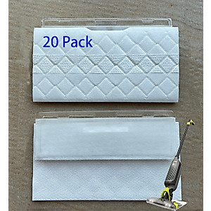 EVKLN 20 Pack Replacement Mop Pad for Shark VACMOP VM252 VM200 VM190 Disposable Pad Refills