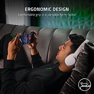Razer Kishi V2 Mobile Gaming Controller for iPhone (Lightning): Console Quality Controls - Universal Fit w/ Extendable Bridge - Stream PC, Xbox, PlayStation Games - Customizable Triggers - Ergonomic