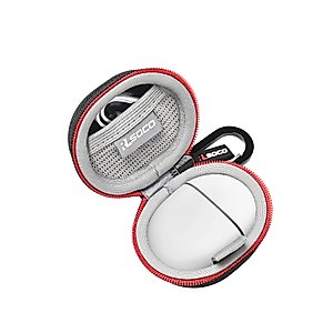 RLSOCO Carrying Case for Google Pixel Buds Pro 2/Pixel Buds A-Series/Pixel Buds Pro Wireless Earbuds (Black)