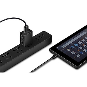 10W Power Adapter Tablet Fast Charger with 5Ft USB-C and Micro USB Cable for Charging All Fire HD and Kids Edition,Kids Pro Tablets/Fire HD 7 8 10/Fire HD 7 8 10 Plus/Kindle E-Reader,Paperwhite,Oasis