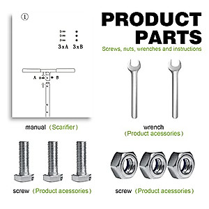 Evcitn Manual Twist Tiller, Adjustable Height Tiller, Heavy Duty Garden Claw Cultivator with Long Handle (Green)-Soil Ripper,Lawn Aerator,Soli Lossener,Areator Loosen,Rototiller,Weeder for Flower Box…