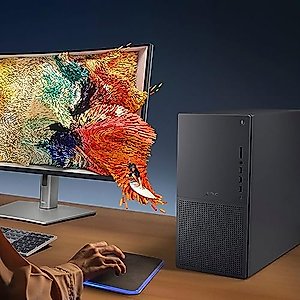 Dell XPS 8960 Desktop Computer Tower 2023 | 13th Gen Intel Core i7-13700 16-Core CPU, 64GB DDR5 RAM, 2TB NVMe M.2 PCIe SSD, Intel UHD Graphics 770, WiFi 6, Windows 11 Home