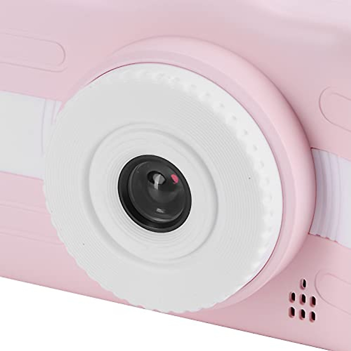 Digital Camera, High‑Definition ABS Pink Children Camera USB Charging Wide-Angle Lens for Taking Photo for Video