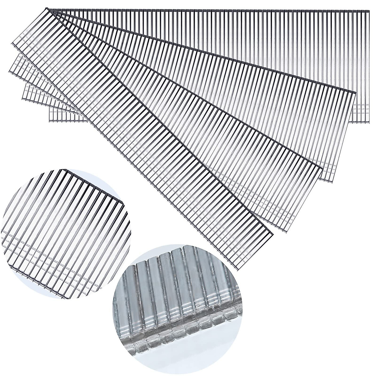 2000 Pieces 18Ga Brad Nails Galvanized Finish Nail Galvanized Brad Nails 5/8 Inch-500, 3/4 Inch-500, 1 Inch-500, 1-1/4 Inch-500 with Storage Box for Repairing Molding Cabinetry Building Assembly