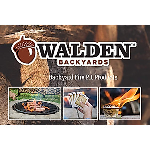 Walden Backyards Ash Scoop - Stainless Steel - Pellet and Coal Shovel - Fireplace and Fire Pit Cleaning Tool
