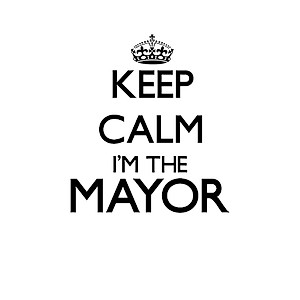 CafePress Keep Calm I'm The Mayor Mugs Ceramic Coffee Mug, Tea Cup 11 oz