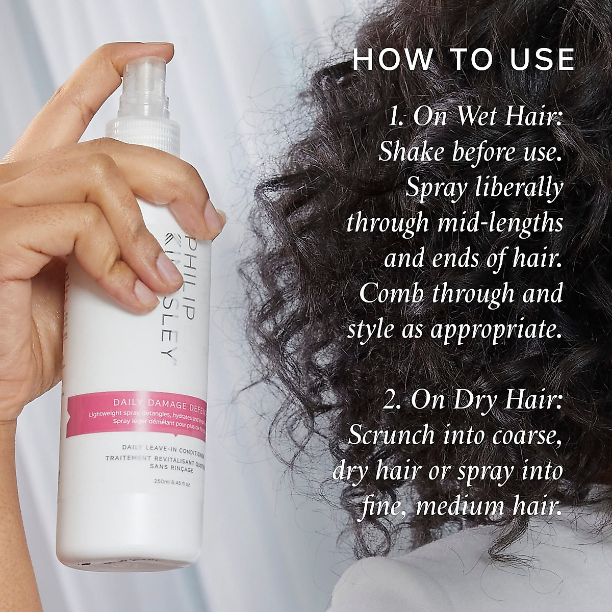 Philip Kingsley Daily Damage Defense Conditioning Spray, 8.33 Ounce