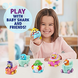 Pinkfong Baby Shark Baby Shark's Big Show! Speedy Sea Vehicle 6-Pack