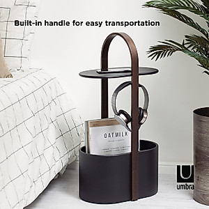 Umbra Bellwood Storage Table (Black-Walnut)