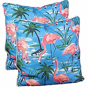 Sun-Ray 214013 Seat Cushion with Flame Retardant Filling, Multi-Color