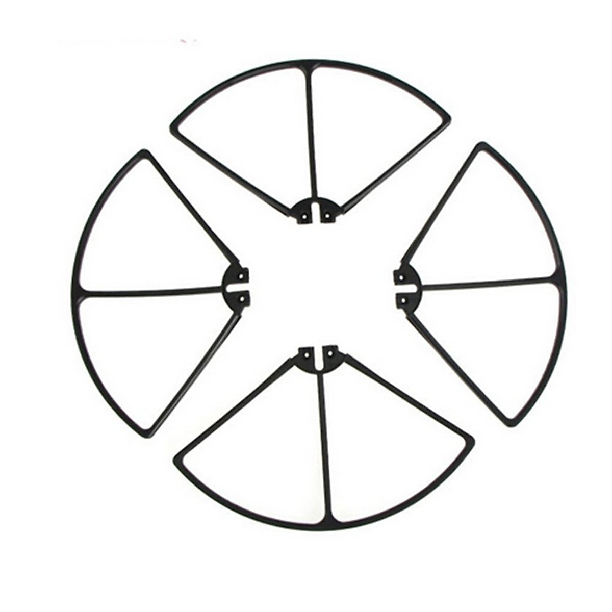 Lanlan 12pcs RC Drone Guard Circle Prop Protective Frame Guard Spare Parts For Syma X8 X8C X8W X8G X8HC X8HW X8HG RC Aircraft Helicopters Parts Toy Hobbies Accessories 3 Colors
