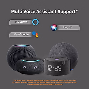 Aqara Smart Pet Feeder C1, REQUIRES AQARA Zigbee 3.0 HUB, Automatic Feeder for Cats and Dogs, Auto Cat Food Dispenser with APP Control, Can be Controlled by Google, Alexa, Siri, Works with SmartThings