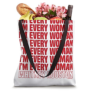 Whitney Houston I'm Every Woman Tote Bag