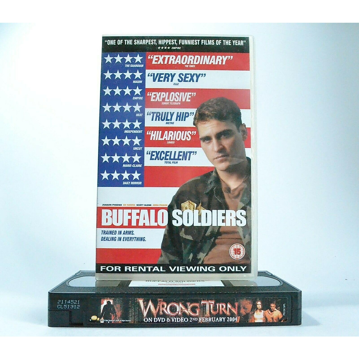 Buffalo Soldiers: Based On R.O'Connor Novel - Satire Film - J.Phoenix - Pal VHS