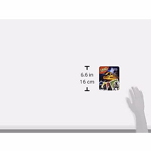 Mattel Games UNO Jurassic World Dominion Card Game, Movie-Inspired Deck with Dinosaur Graphics in Collectible Storage & Travel Tin for Kids, Fans, Adults & Family Nights