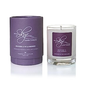Isle of Skye Candle Company Heather and Wild Berries 100% Natural Blend SOYA Botanical Oils