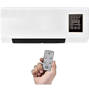 2023 New Large Air Cooler Fan, Wall Mounted Mini Cooling and Heating Fan with Remote Control, Household Timing Air Conditioners for Home, Bathroom, Bedroom, Office, Living Room