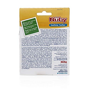 Nuby Happy Handimals Teething Mitten, Bee