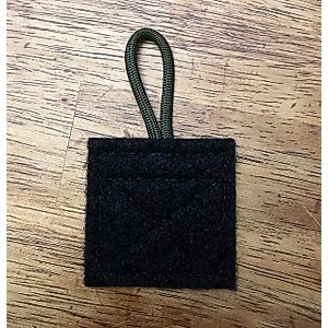 THE MIC LOOP Micro - Keeps Portable Radio Mic in Place for Police/Law Enforcement OD GREEN