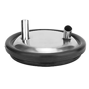Milk Bucket Lid - Stainless Steel Milk Bucket Lid And Gasket For Milking Machine Two Open Lid