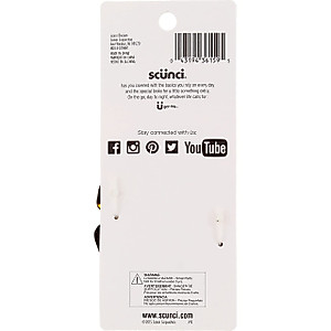 Scunci No-Slip Grip Large Octopus Clip, Color May Vary 1 ea (Pack of 4)