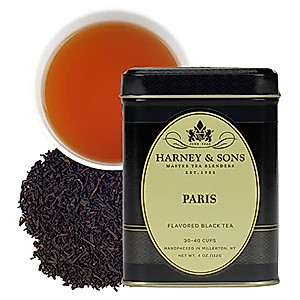 Harney & Sons Flavored Black Tea, Paris, 4 Ounce
