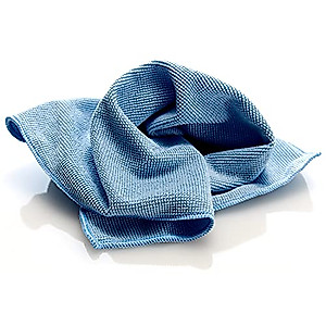 3M Scotch-Brite Microfiber Dusting Cloth, Blue, 12.5 x 14 (Pack of 2)