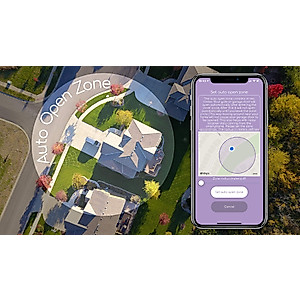Remootio 2 WiFi and Bluetooth Smart Garage Door Opener with iOS and Android App, Amazon Alexa, Google Home, SmartThings, Siri Shortcuts. with Sensor and Power Adapter.