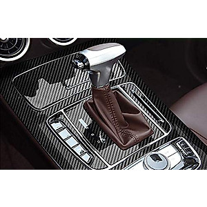 5D High Gloss Black Carbon Fiber Vinyl Roll 1ft x 5ft Bubble Free Air Release Automotive Car Wrap Film