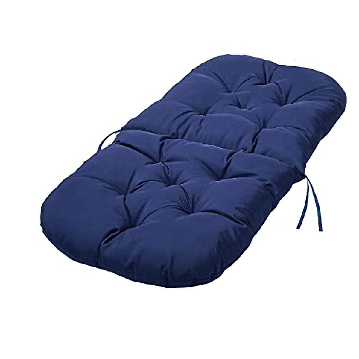 Srutirbo Waterpropf Swivel Rocker Cushion, Hammocks Papasan Chair Cushion, Outdoor Rocking Chair Cushion Tufted High Back Chair Cushion for Rattan Chair Garden Patio (Light Grey)