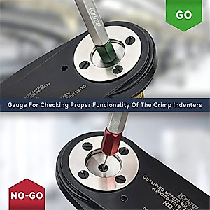iCrimp Deutsch Solid Contacts Crimping Tool AWG 26-12 for Size 12,16,20 applicable to DT,DTP,DTM serie