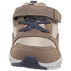 Stride Rite Boy's Made2Play Brighton Athletic Sneaker, Taupe, 13 Little Kid