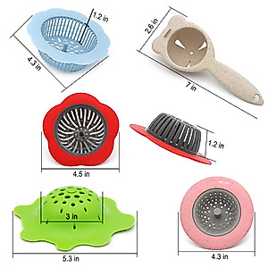 Acrylic Pouring Strainers, Angela&Alex 5 PCS Flow Painting Tools Christmas DIY Kits Drawing Sets Flower Strainers Plastic Silicone Drain Basket Unique Pattern Train Art Supplies
