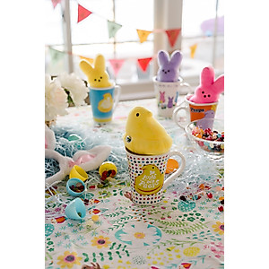 Animal Adventure Peeps Collectible 6" Peeps Plush and Mug Giftset Yellow Original Peep in a 15oz Mug