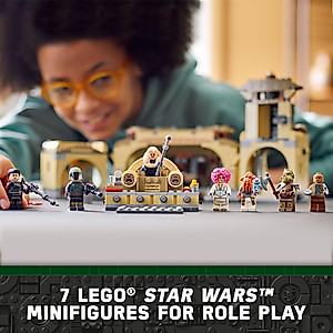 LEGO Star Wars Boba Fett’s Throne Room Building Kit 75326, with Jabba The Hutt Palace and 7 Minifigures, Star Wars Building Set, Great Gift for Star Wars Fans, Boys, Girls, Kids Age 7+ Years Old