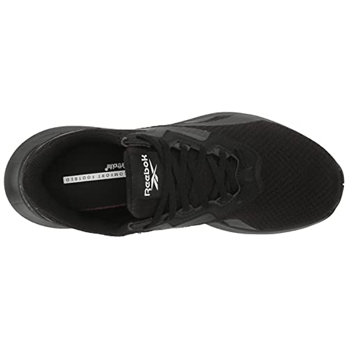 Reebok Women's Energen Plus 2.0 Running Shoe, Black/White, 7