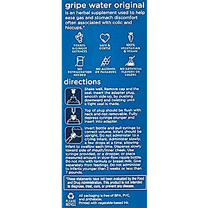 Mommy's Bliss Gripe Water, Liquid, 4-ounce bottle