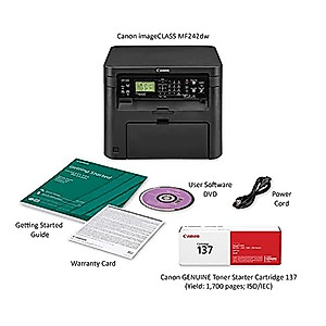 imageCLASS MF242 dw - Multifunction, Wireless, Mobile-Ready, Monochrome Laser Printer