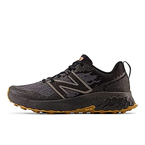 New Balance Men's Fresh Foam X Hierro V7 Running Shoe, Black/Black, 8.5