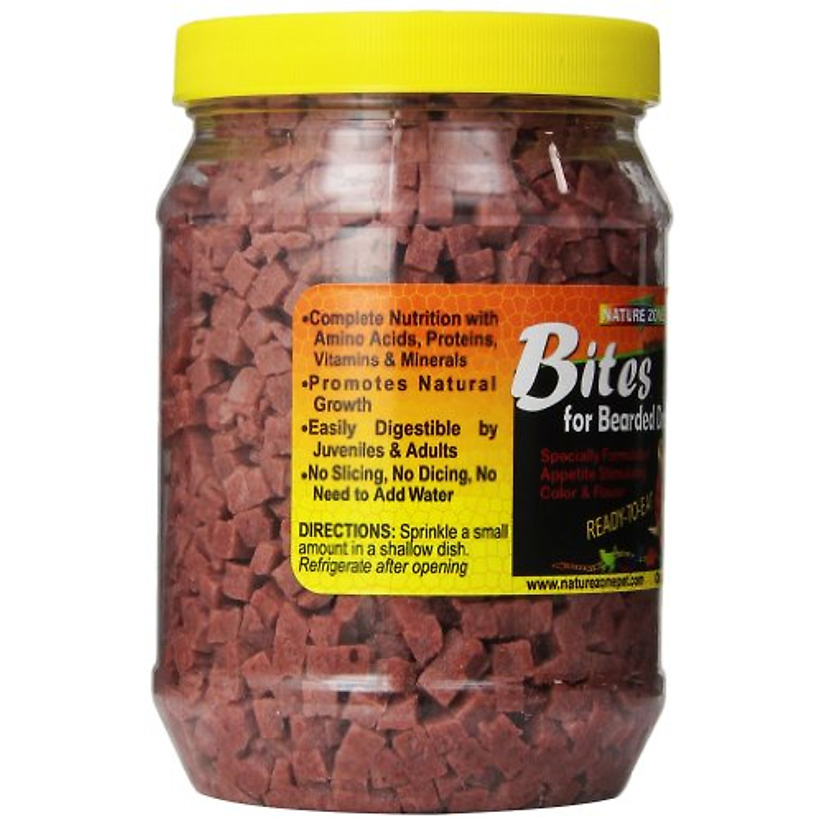 Nature Zone Bites For Bearded Dragons, Soft Moist Food, 24-Ounce