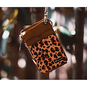 MNGARISTA Elastic Card Holder Wallet, Slim Minimalist Wallet Vertical Credit Card Holder and Men & Women Front Pocket Wallet with 3 Card Slots and 1 Side Zipper Pocket