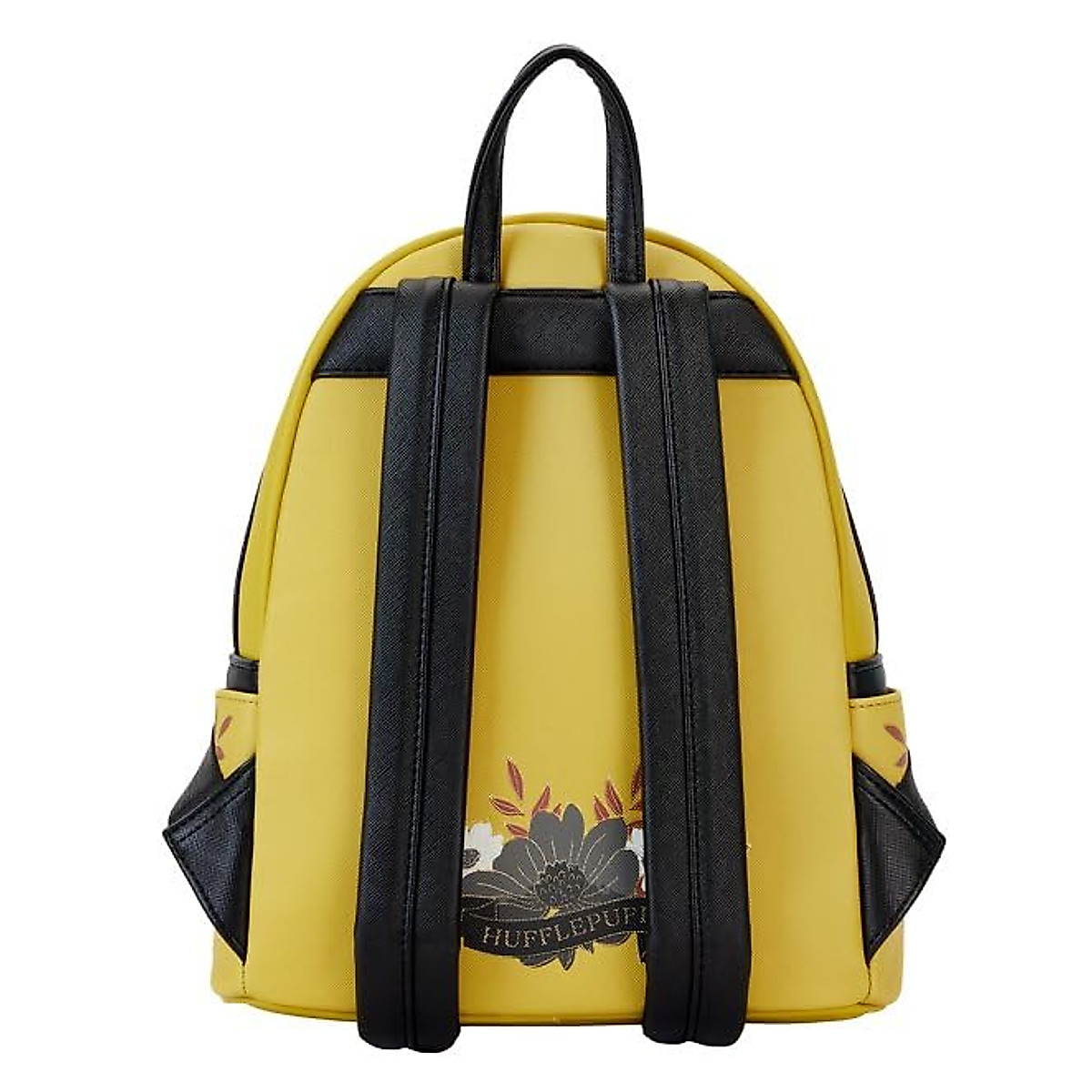 Loungefly Harry Potter Hufflepuff House Floral Tattoo Mini Backpack
