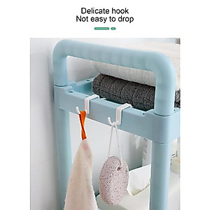 HASMI Bathroom Storage Over The Toilet, Toilet Shelf Organizer Cabinet, Fit Most Toilets, Space-Saving, Easy Assembly