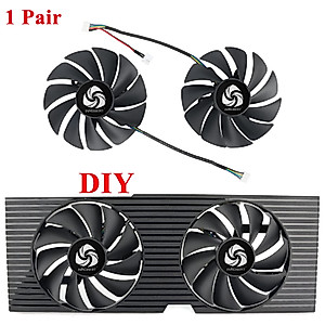 DIY PLA09215B12H GPU Cooling Fan for OEM Dell Nvidia RTX 3070 3080 3090 Graphics Card Cooler