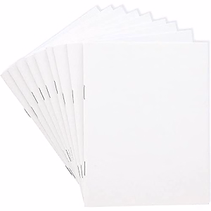48 Pack Blank Unruled Journal for Writing Projects, Classroom, Student Supplies (4 x 5.5 In)