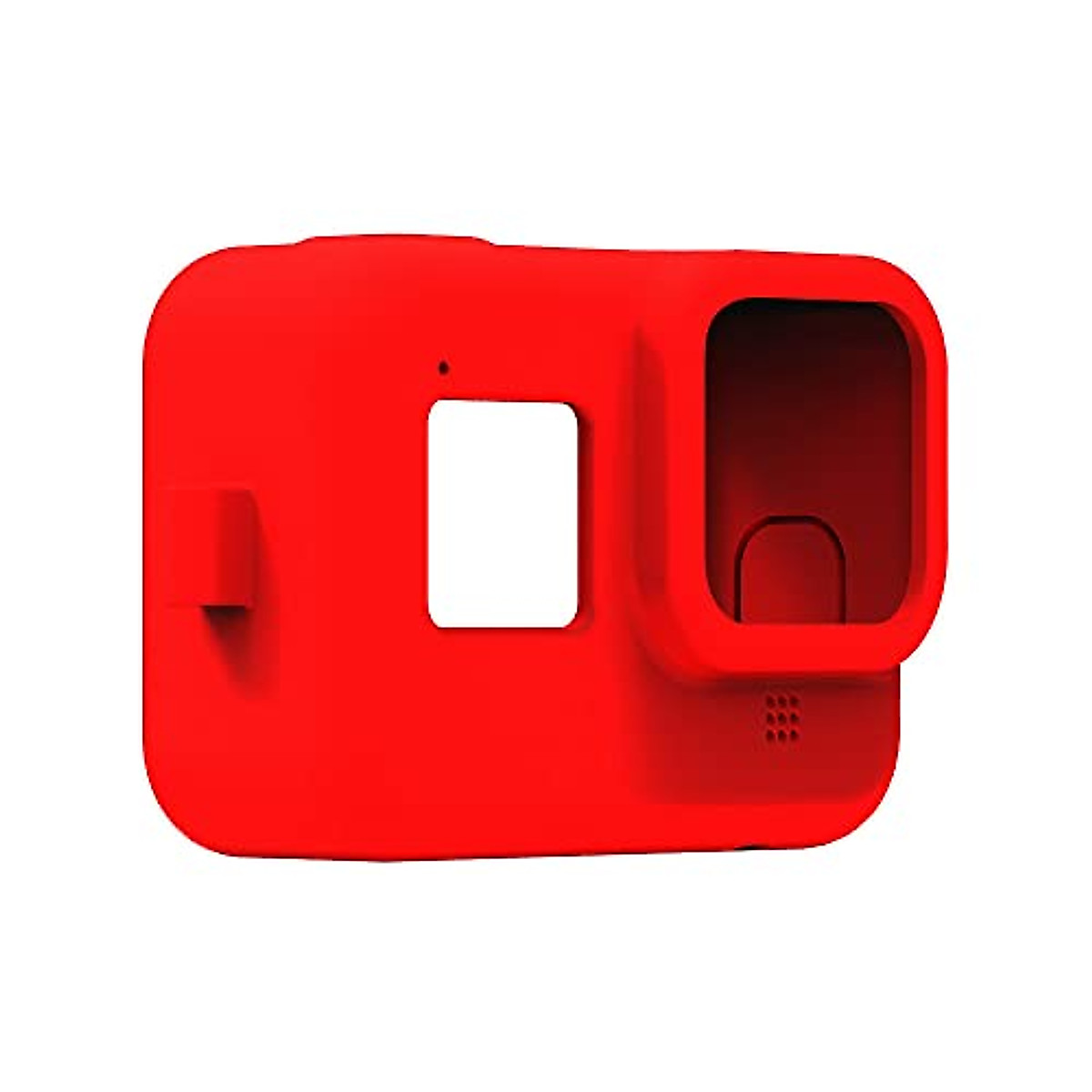 For Gopro 8 Camera Silicone Protective Case Gopro 8 Silicone Case Camera Accessories Protective Case for Panoramic Accessories Lens (Gopro 8, Orange) GP483