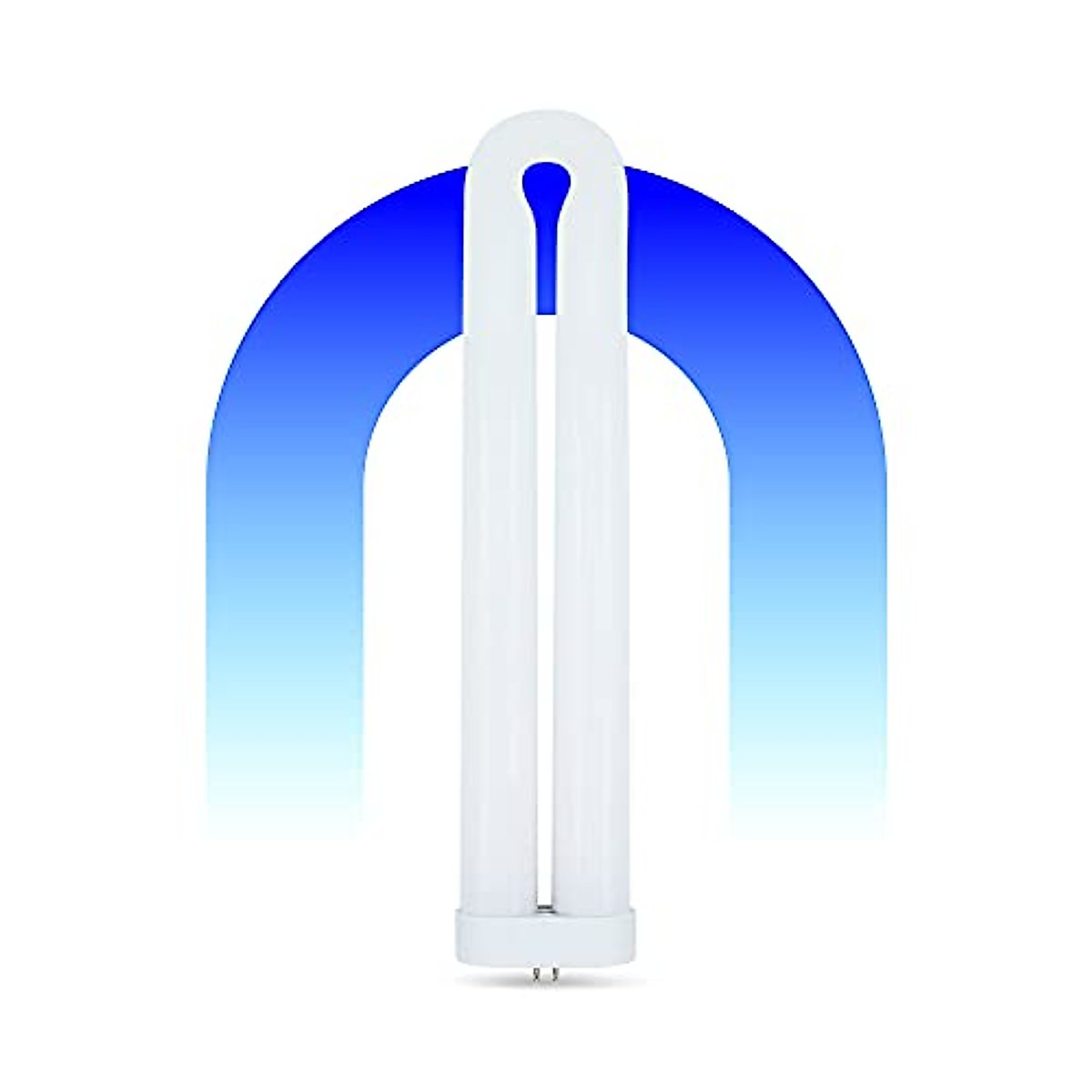 lumenivo Bug Zapper Bulb Replacement for Stinger/DEJAY B8080/9206 50W Stinger Bug Zapper Replacement Bulb with G10Q-4 4 Pin Square Base - T1 FUL50T10/BL Bug Zapper Bulb - 1 Pack