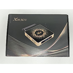 SHYSKY X96 X10 8K Ultra HD Android TV Box Android 11.0 Amlogic S928X LPDDR4 4GB RAM 32GB ROM WiFi6 1000M BT5.2 USB3.0 Support AV1 8K 60fps H.265 HDR Box with i8 Keyboard