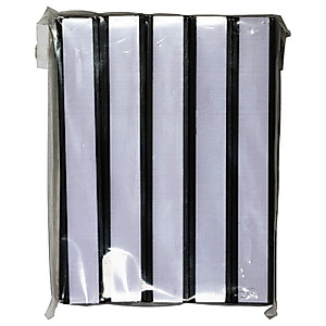 SmartSign Magnetic 'C' Channel Label Holders for Metal Racks and Shelves | 0.5" x 4" Pack of 25